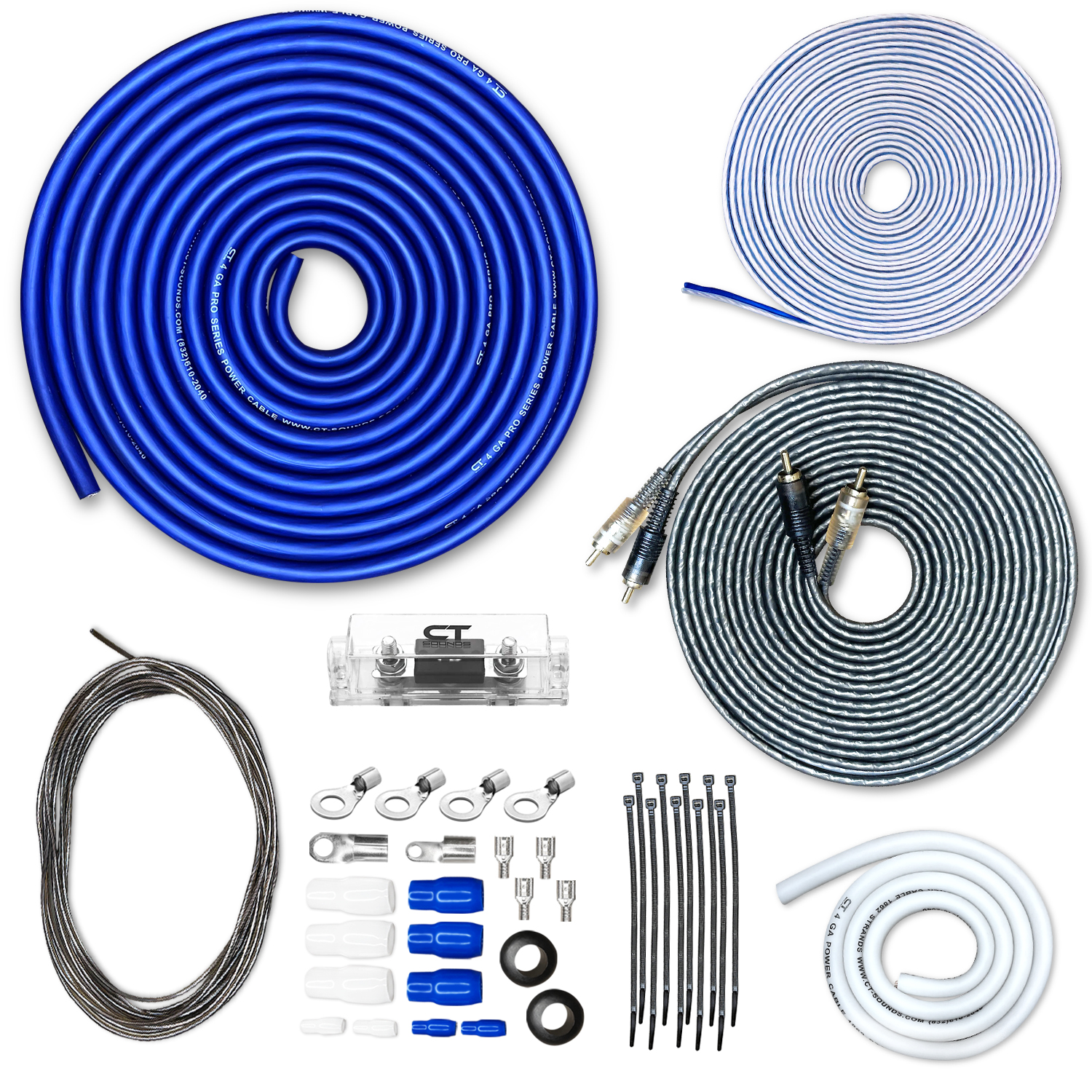 Amplifier Wiring Kit for Car Audio – CT Sounds