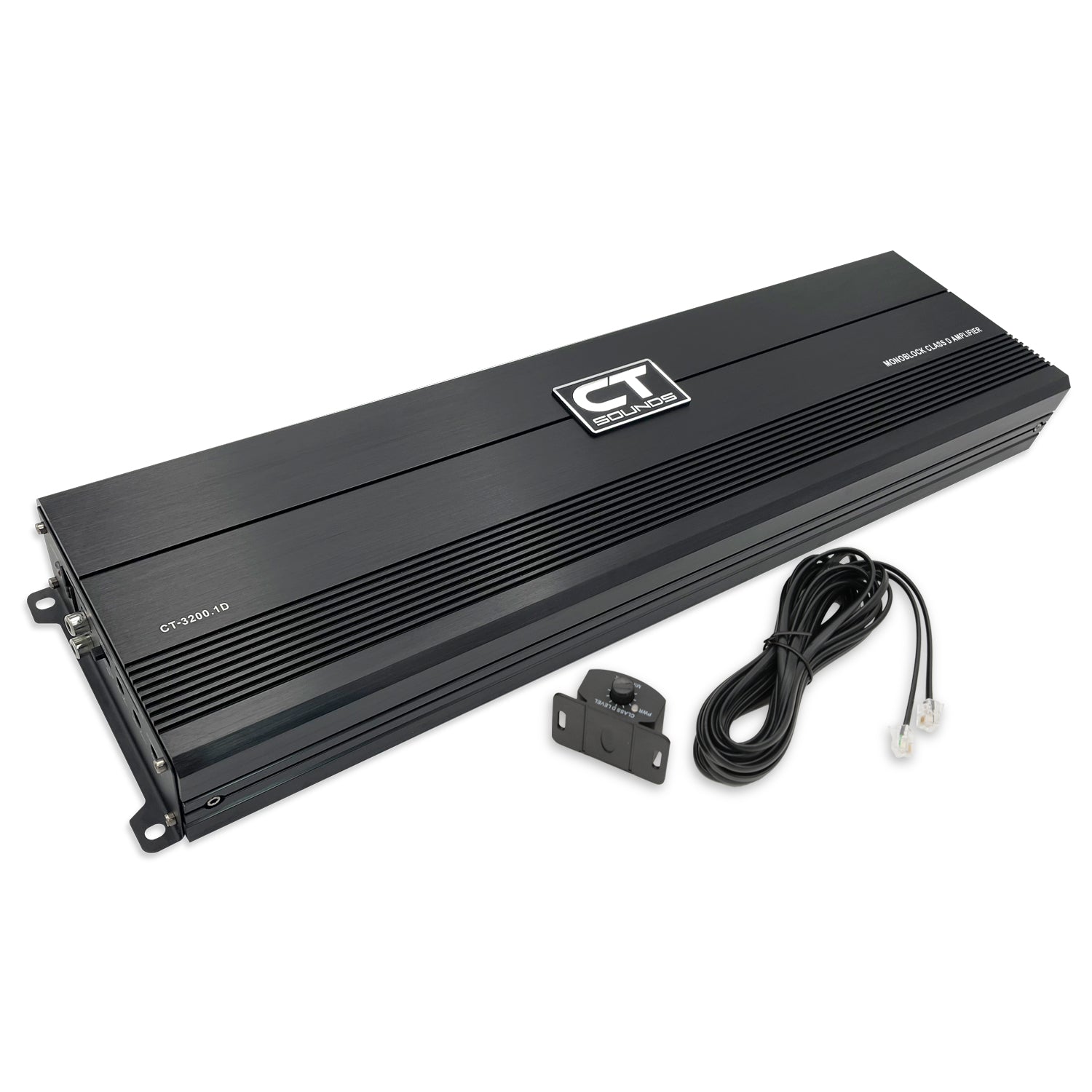 CT-3200.1D - 3200W RMS Monoblock Car Amplifier